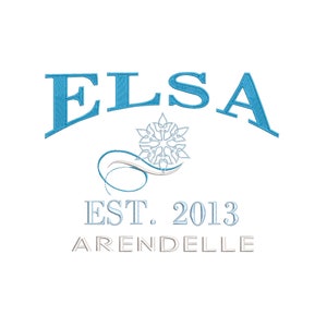 Queen Elsa Machine Embroidery. Established 2013. Frozen. - Etsy