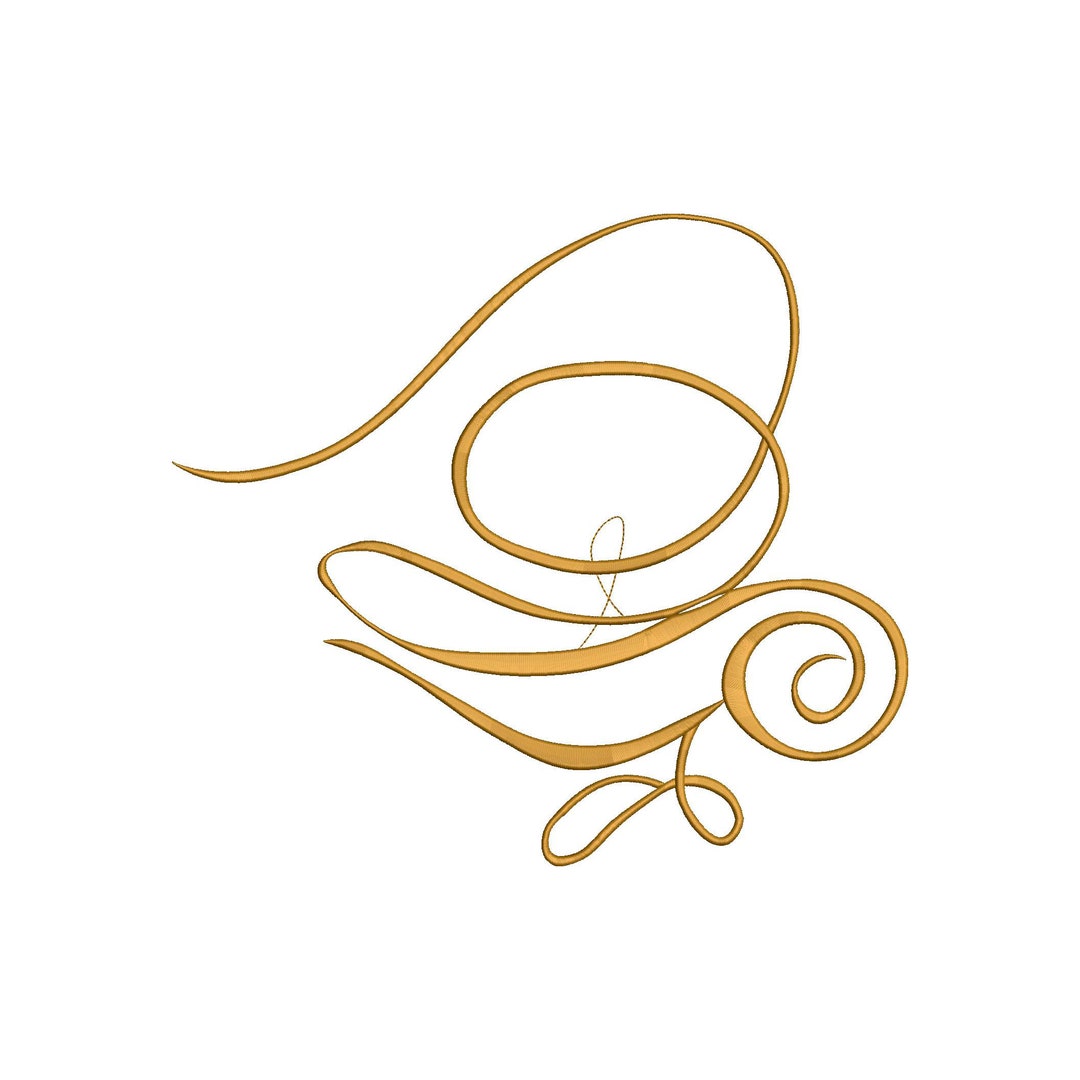 Abstract Princess Jasmine Lamp Logo Machine Embroidery. - Etsy
