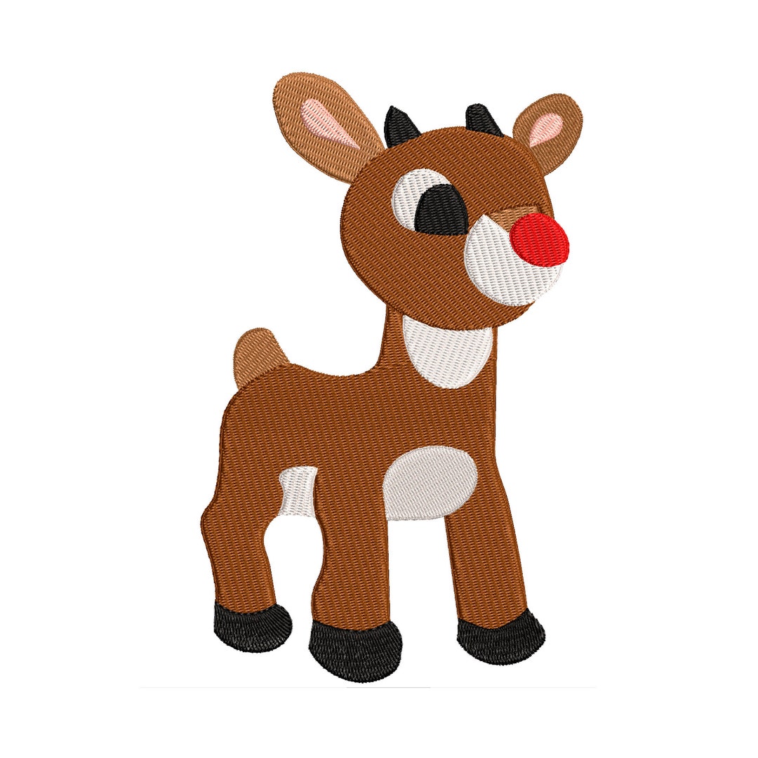Rudolph the Red Nosed Reindeer Christmas Show Machine Embroidery Files ...