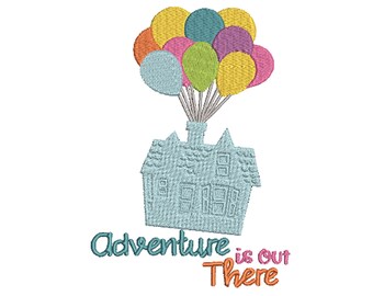 Up House Machine Embroidery - Etsy UK