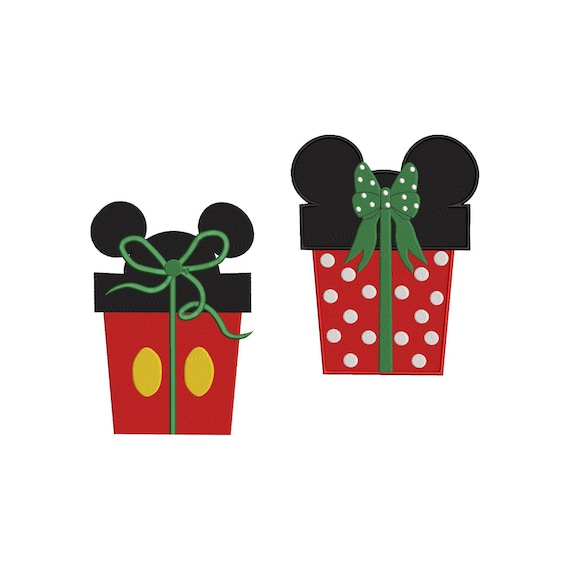 BUNDLE Mickey and Minnie Mouse Inspired Christmas Presents | Etsy