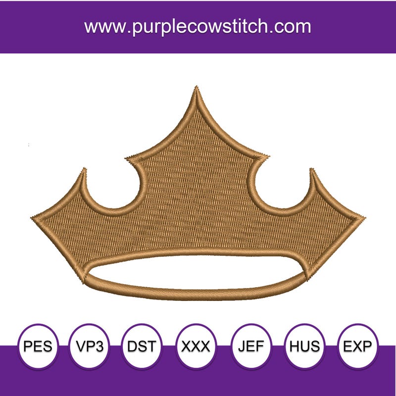 Aurora Crown Pattern - Etsy