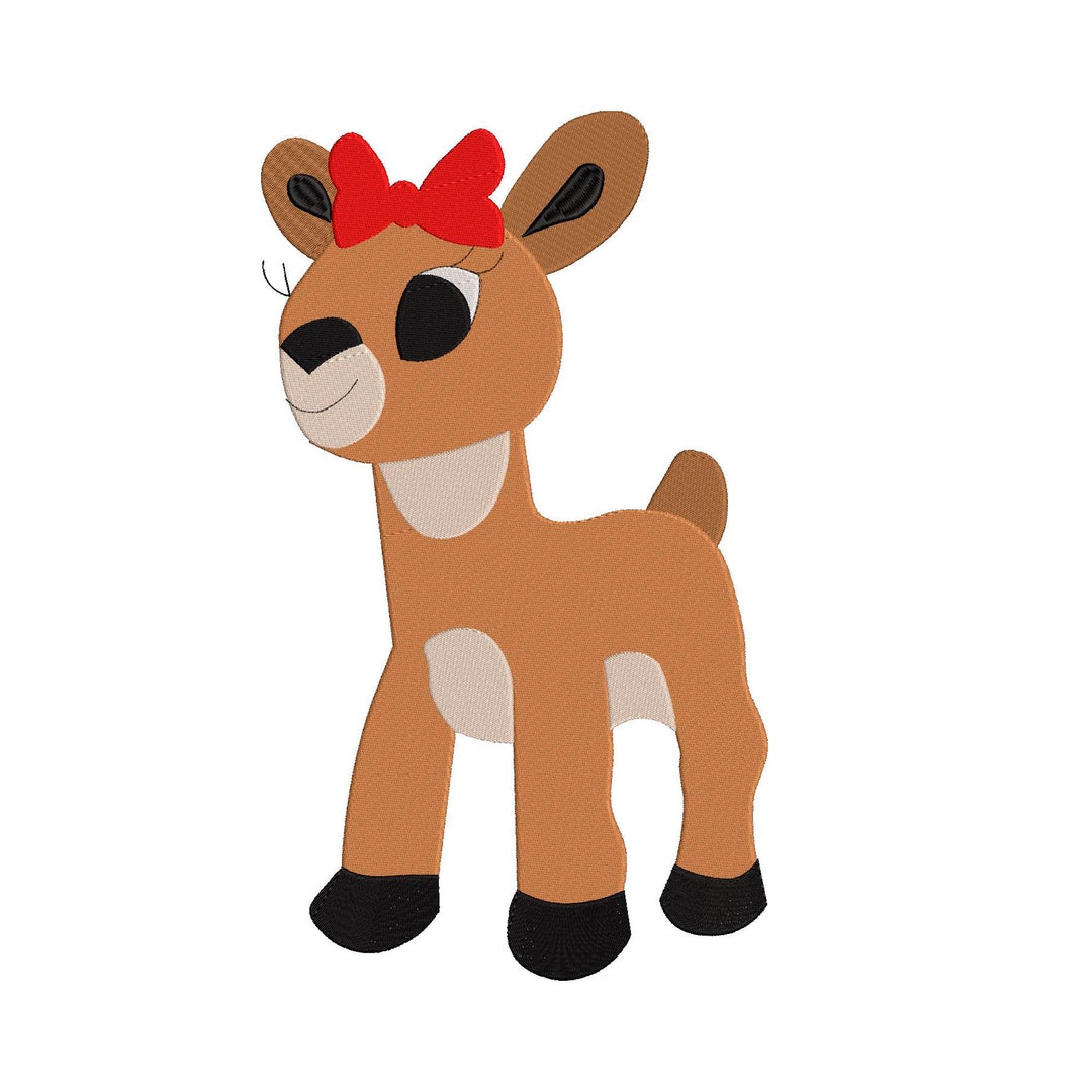 Clarice From Rudolph The Red Nosed Reindeer Christmas Show Machine Embroidery Files Etsy