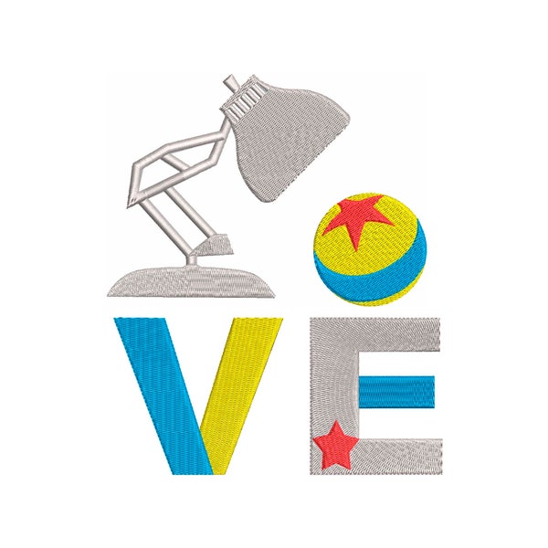 Pixar Embroidery - Etsy