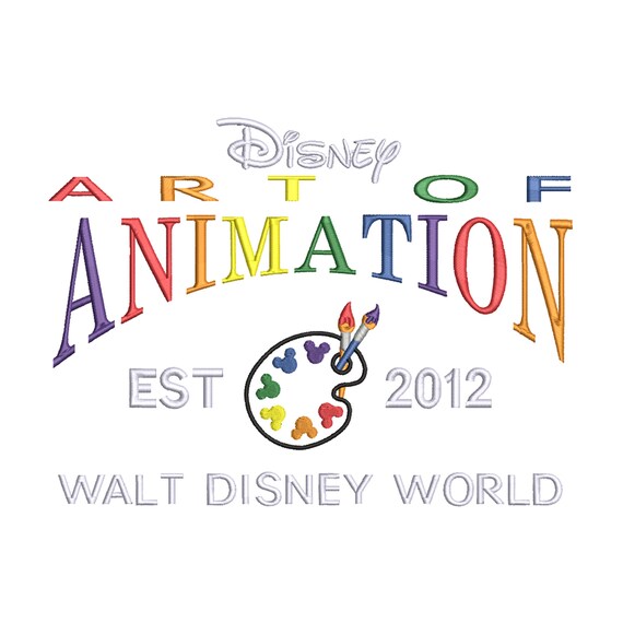 Fofi Logo Art Of Animation Embroidery Design. Established 2012 Etsy