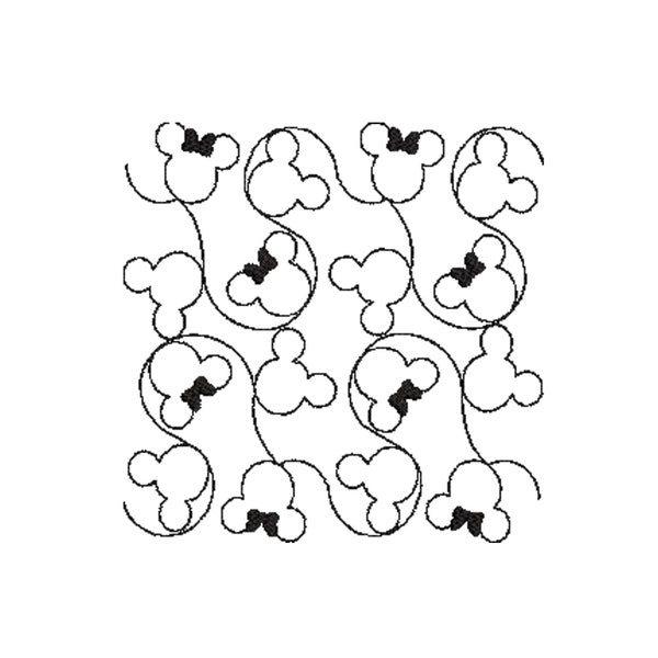 Mickey Mouse Quilt - Etsy