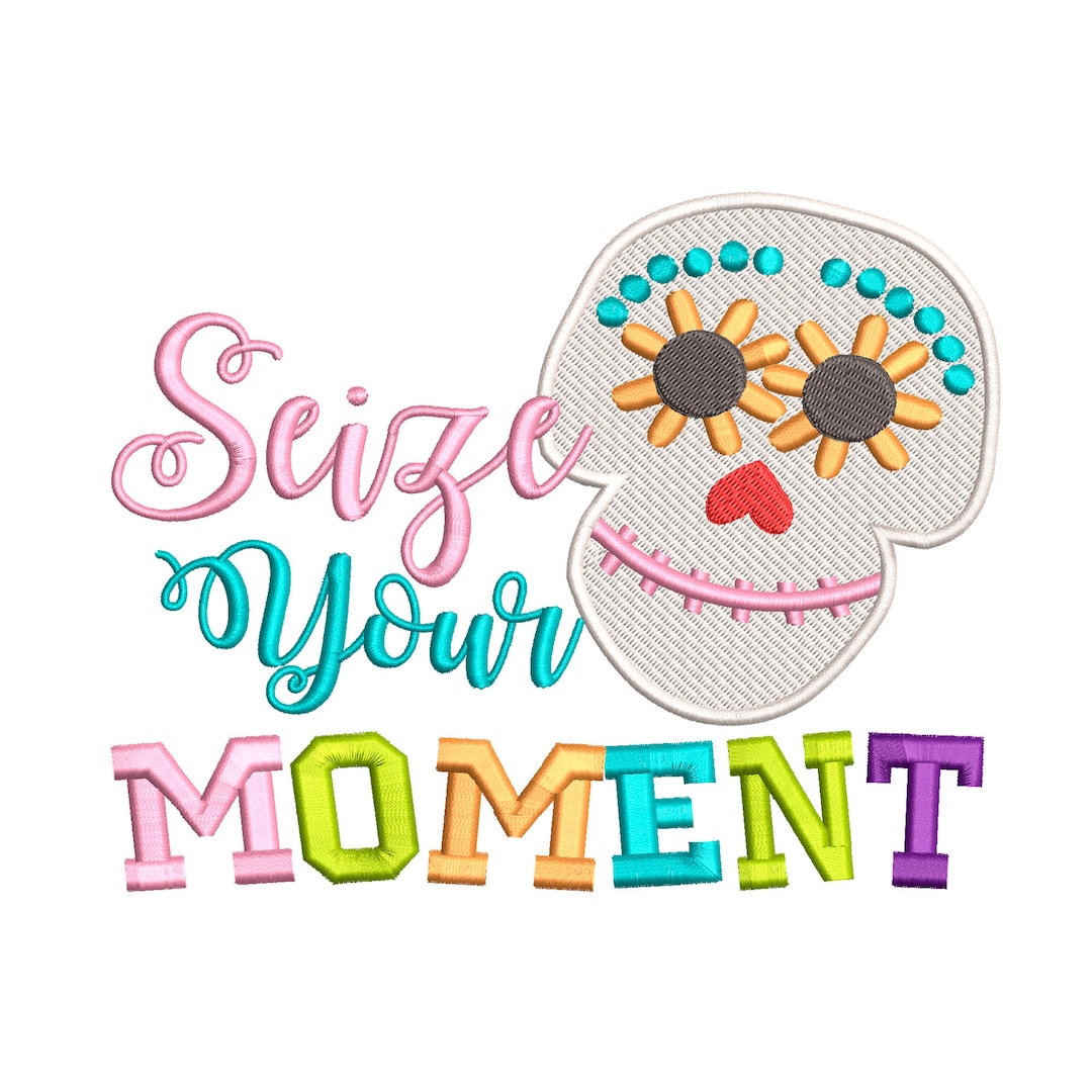 Coco Machine Embroidery Design. 4 Sizes Seize Your Moment - Etsy