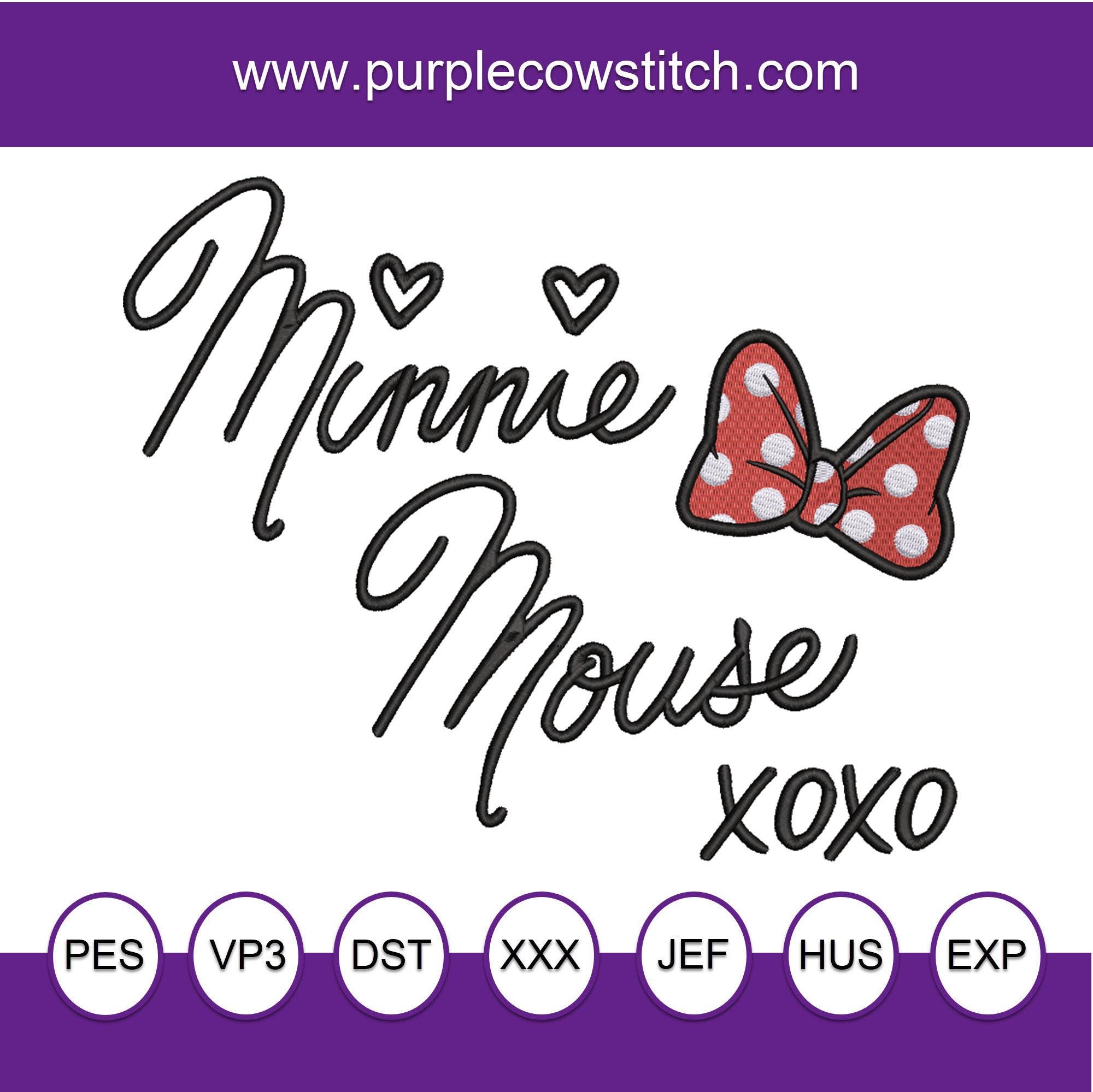 Minnie Mouse Signature New 2017 D23 Expo Disney Store Minnie Mouse