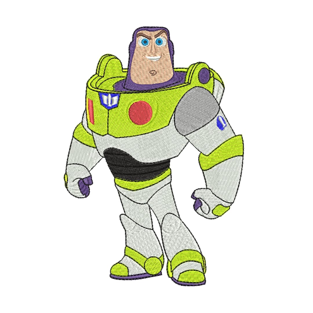 Buzz Lightyear Machine Embroidery Design - Etsy