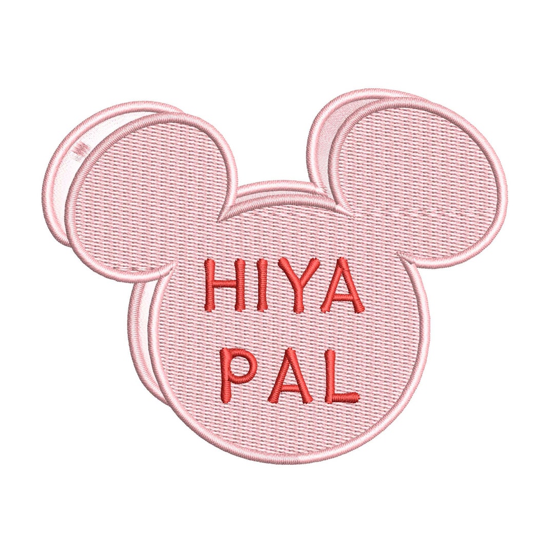 Mickey Conversation Heart Valentines Day Love Inspired Machine ...