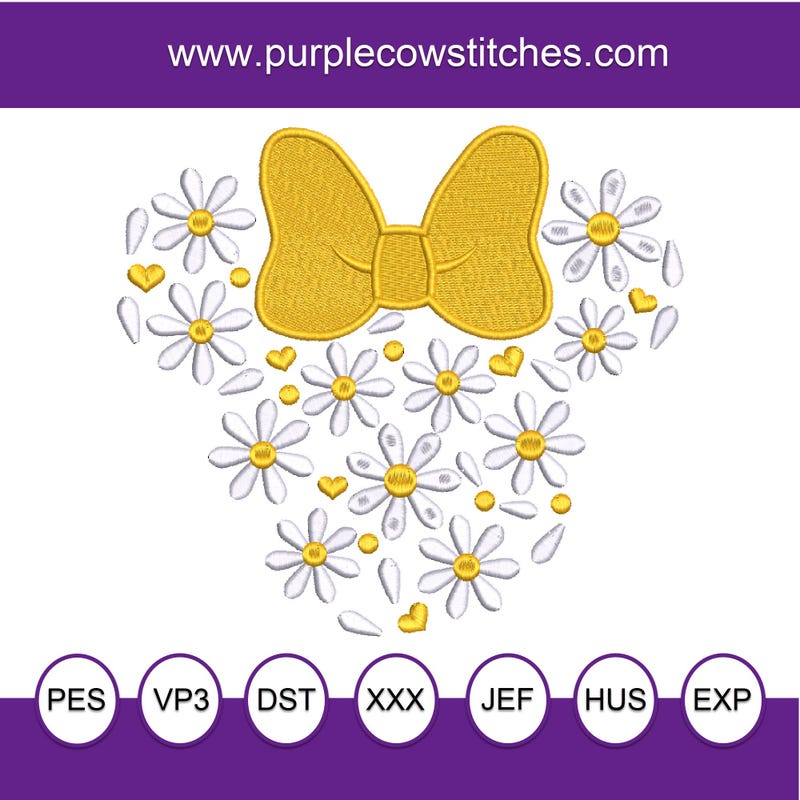 Minnie and Daisy Pes File - Etsy