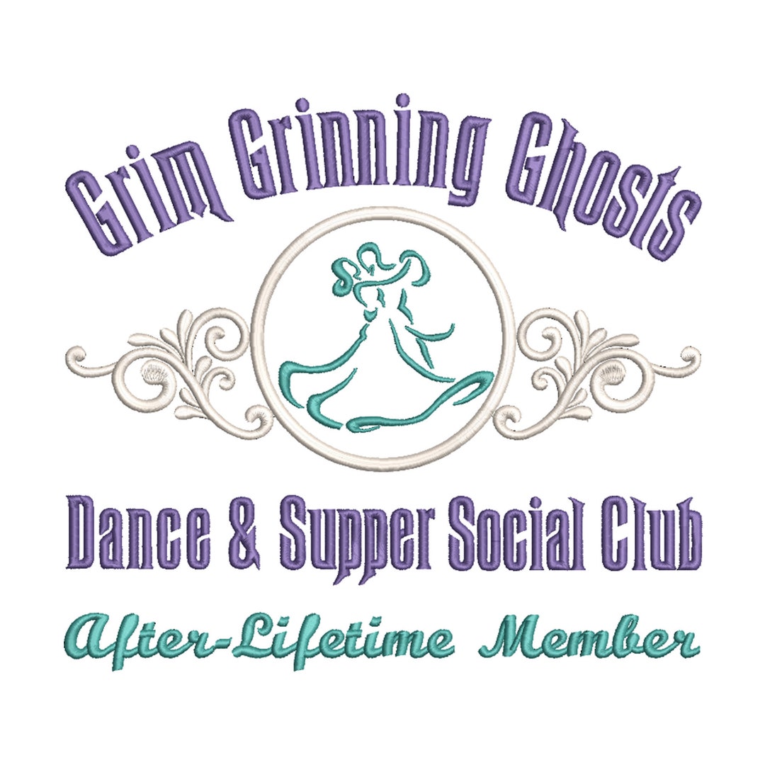 Grim Grinning Ghosts Dance & Supper Club Haunted Mansion Machine ...