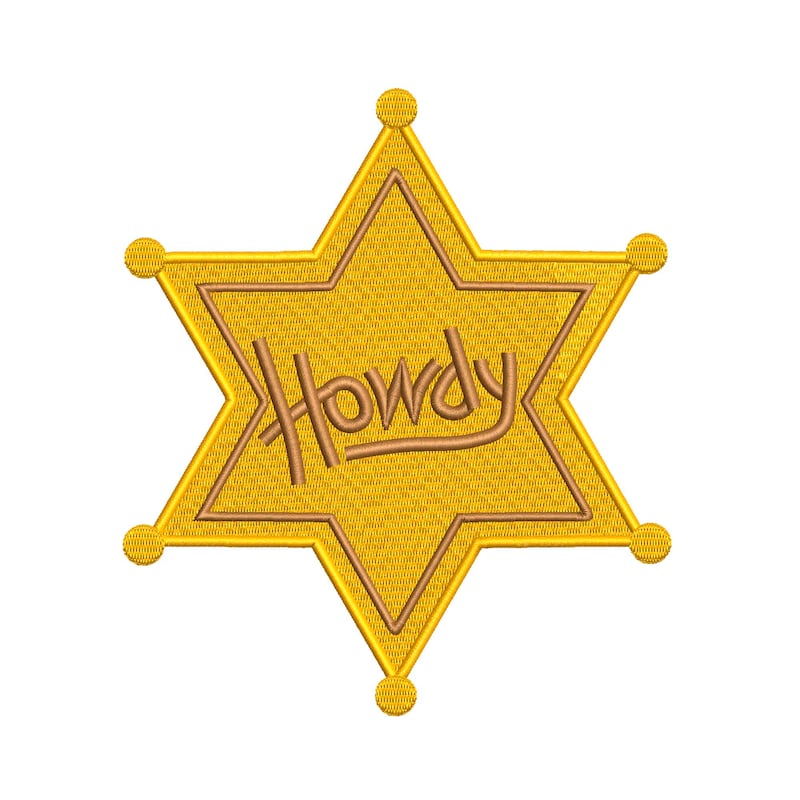 Woody sheriff badge - Etsy México