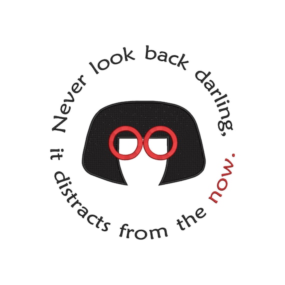 Incredibles Edna Mode Inspired Machine Embroidery Design. | Etsy