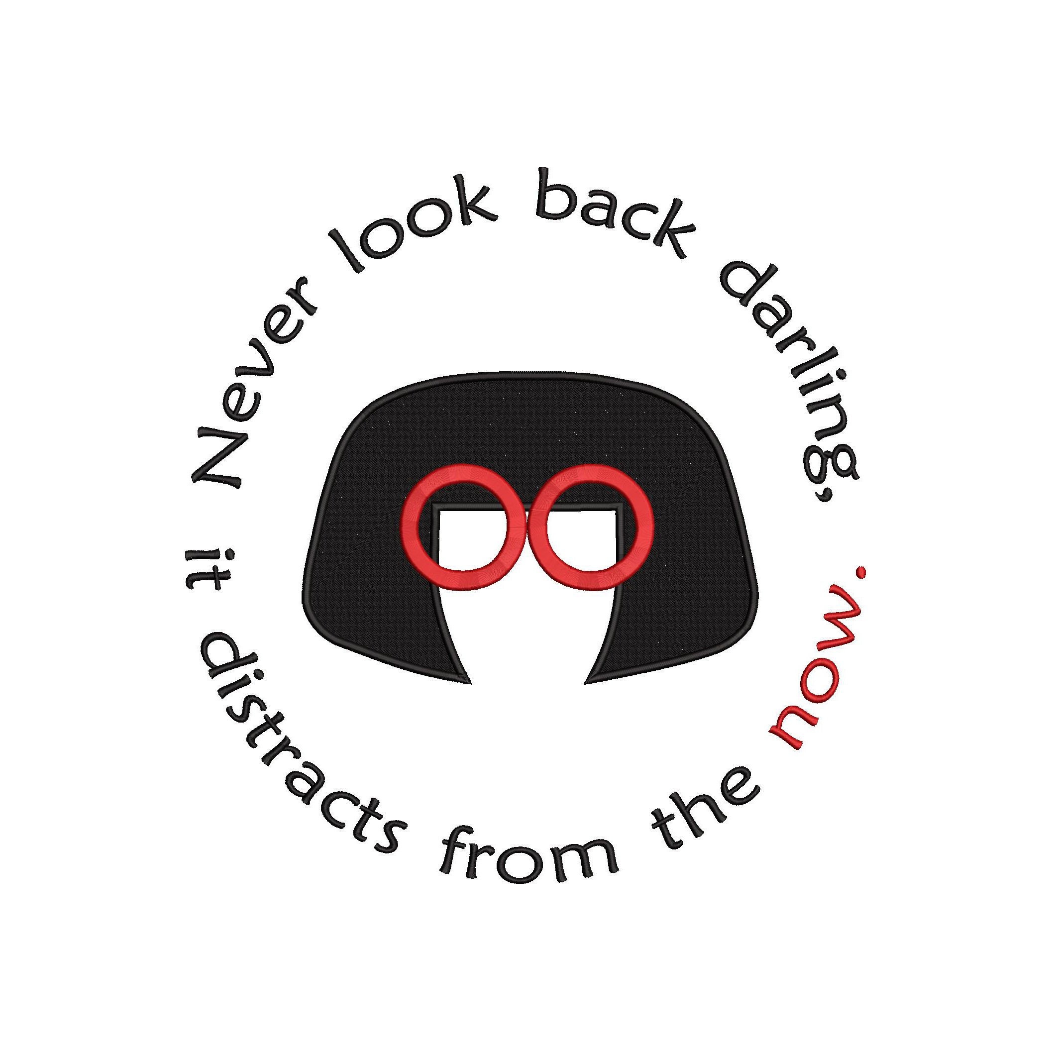 Incredibles Edna Mode Inspired Machine Embroidery Design. | Etsy