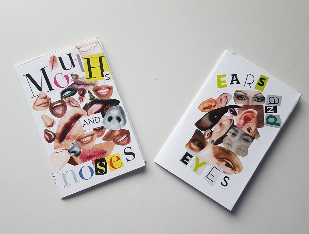 Zines Mouths and Noses Ears and Eyes - Etsy