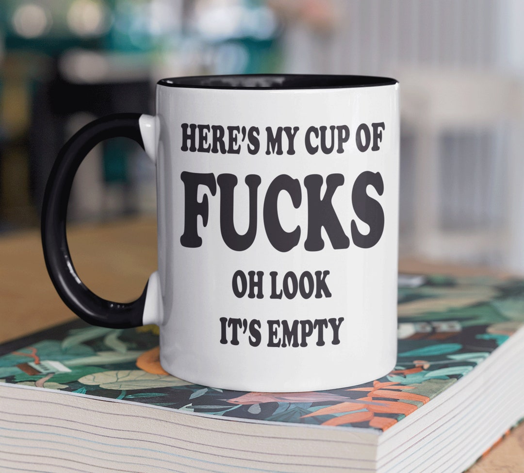 Rude Mug, Funny Office Mug, Secret Santa Gift, Funny Work Mug, Mug Gift ...