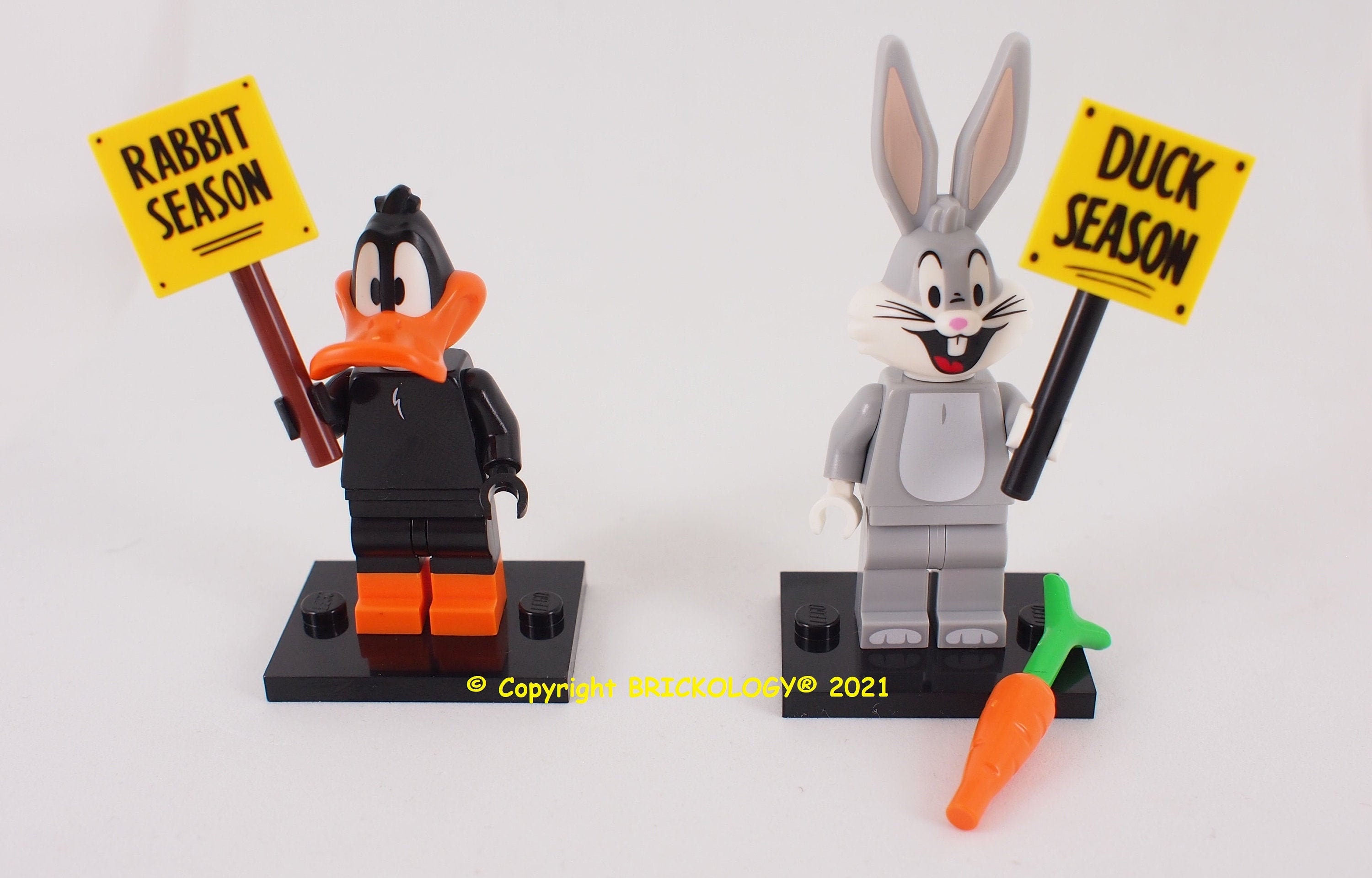 Lego® Looney Tunes Daffy Duck Bugs Bunny Rabbit Season Duck | Etsy