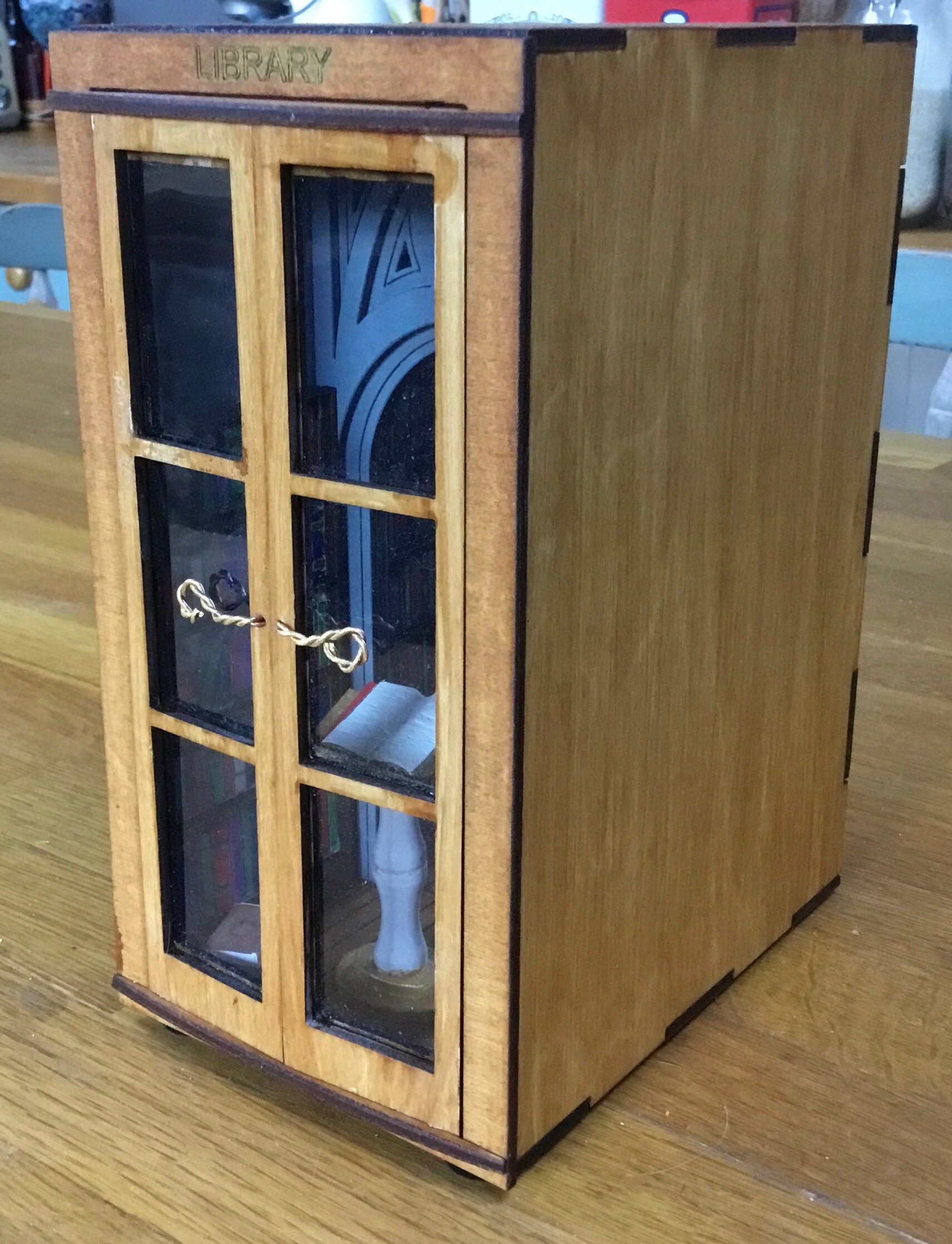 Book Nook Infinity Library | Etsy