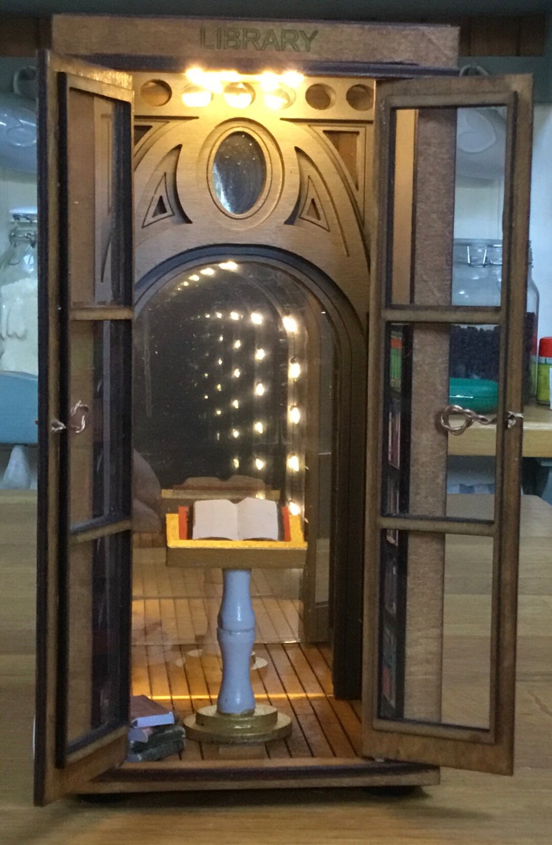 Book Nook Infinity Library - Etsy