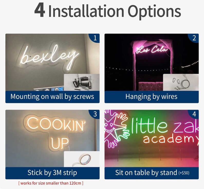 Custom Your Own Neon Sign,wedding Name Neon Sign Custom Neon Sign ...