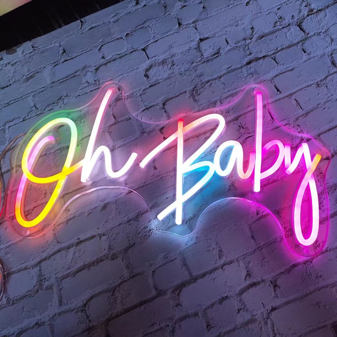RGB Neon Sign Led Light Custom Neon Sign Decoration Hand - Etsy