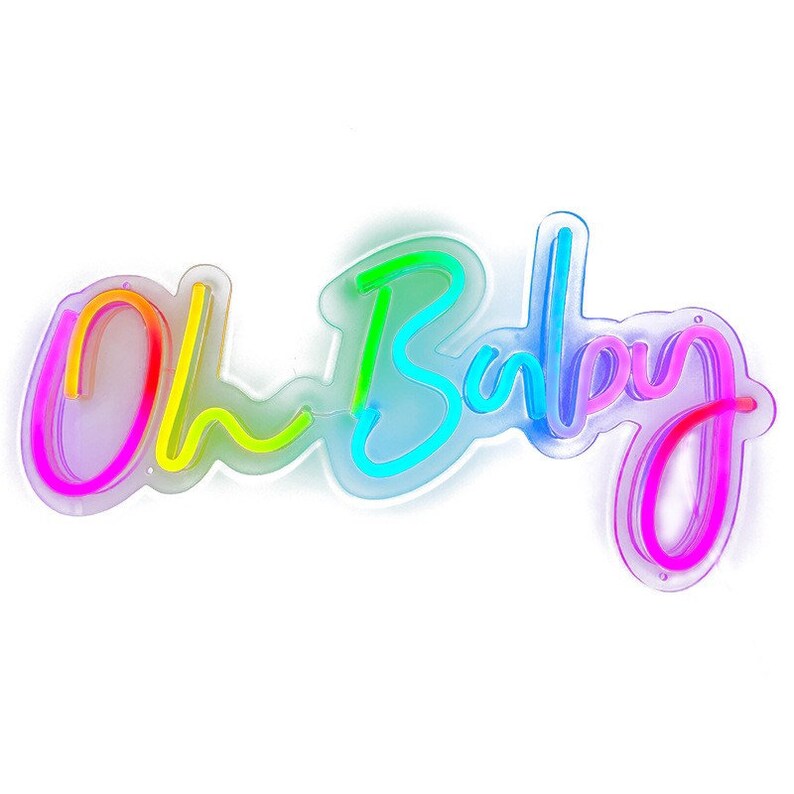 RGB Neon Sign Led Light Custom Neon Sign Decoration Hand - Etsy