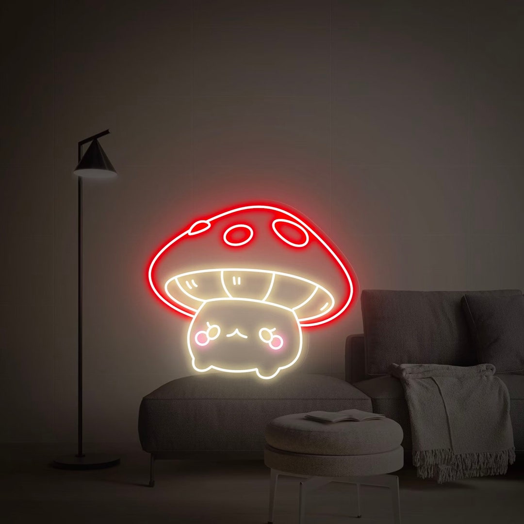 Mario Neon Sign Wall Art Decor Wall Art, Kids Room Decor, LED ...
