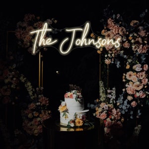Wedding Neon Sign Led Light , Custom Neon Sign, Decoration Hand Crafted ...