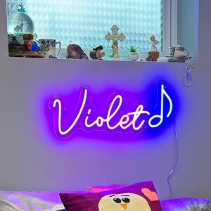 Neon Sign Teenage Girl Gifts | Custom Neon Name Sign | Nursery Name ...