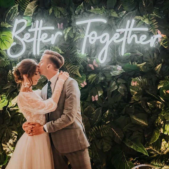 Wedding Neon Sign Led Light Custom Neon Sign Decoration - Etsy