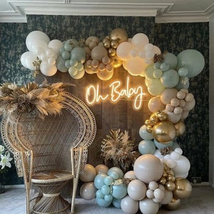 Baby Shower Party Neon Sign Led Light , Custom Neon Sign, Decoration ...