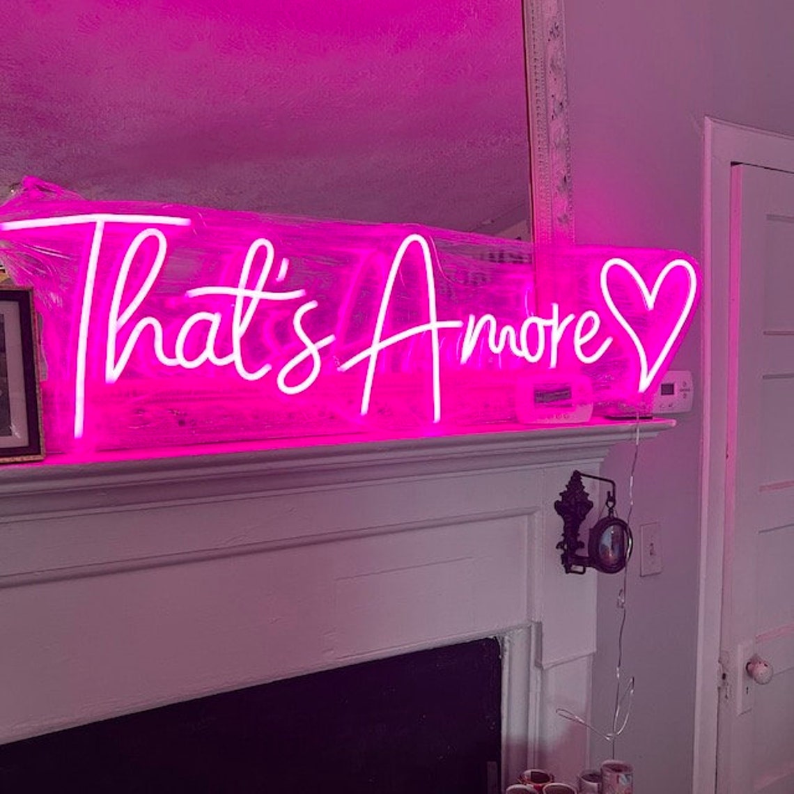 That's Amore Neon Sign Custom Wedding Decor, Neon Light Sign Wedding ...