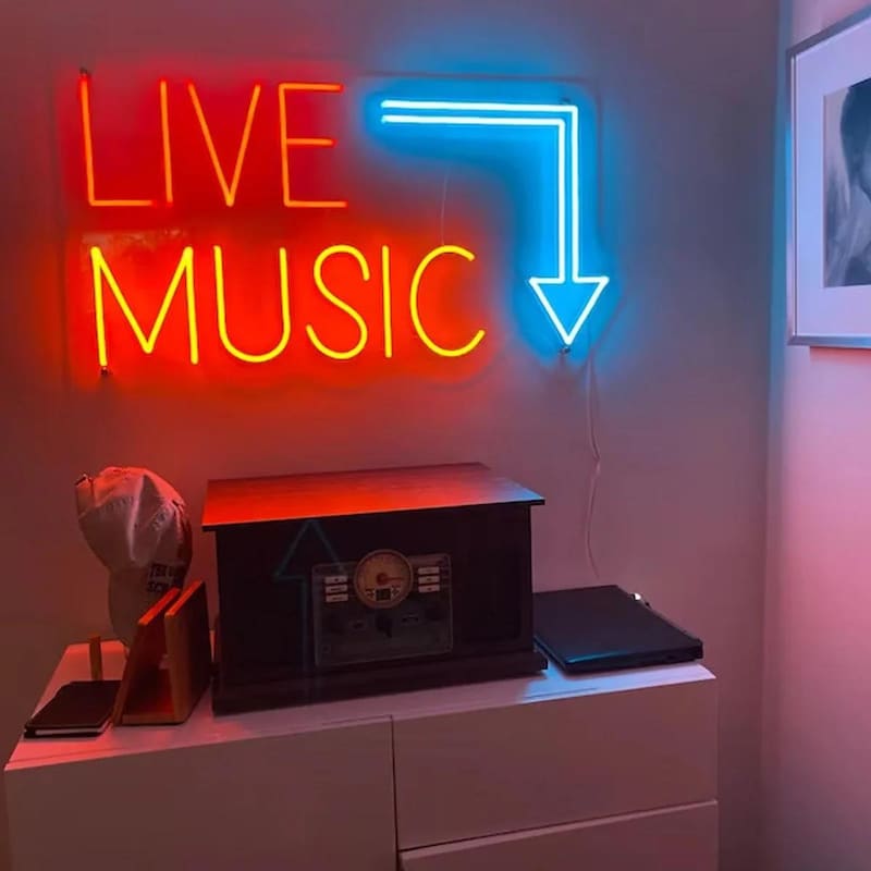 Neon Bar Sign - Etsy