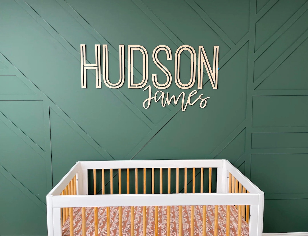 Name Cutouts for Nursery Wooden Letters Name Sign Nursery - Etsy