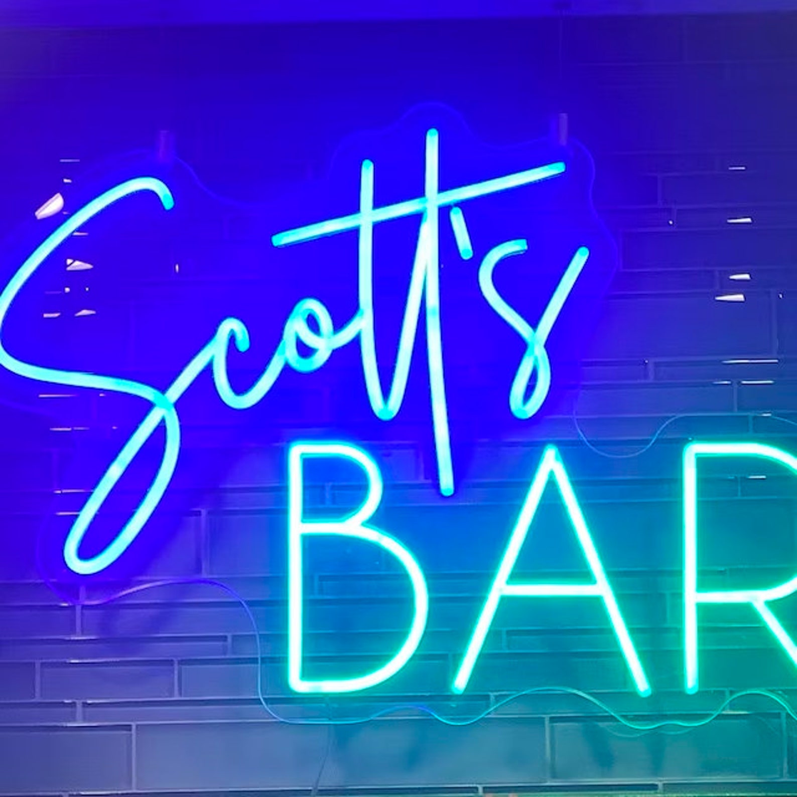 Personalized Home Bar Neon Sign|custom Name Bar Neon Sign|neon Sign ...