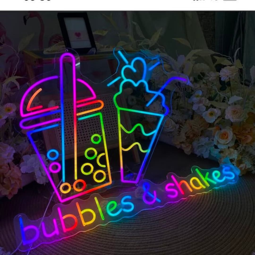 Custom Rainbow Neon Sign, Wedding Neon Sign, Name Sign, RGB Neon Sign ...