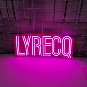 Logo Neon Sign Led Light , Custom Neon Sign, Decoration Hand Crafted ...