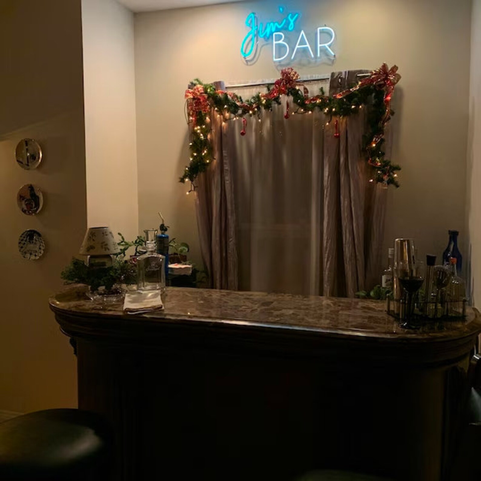 Personalized Home Bar Neon Sign|custom Name Bar Neon Sign|neon Sign ...