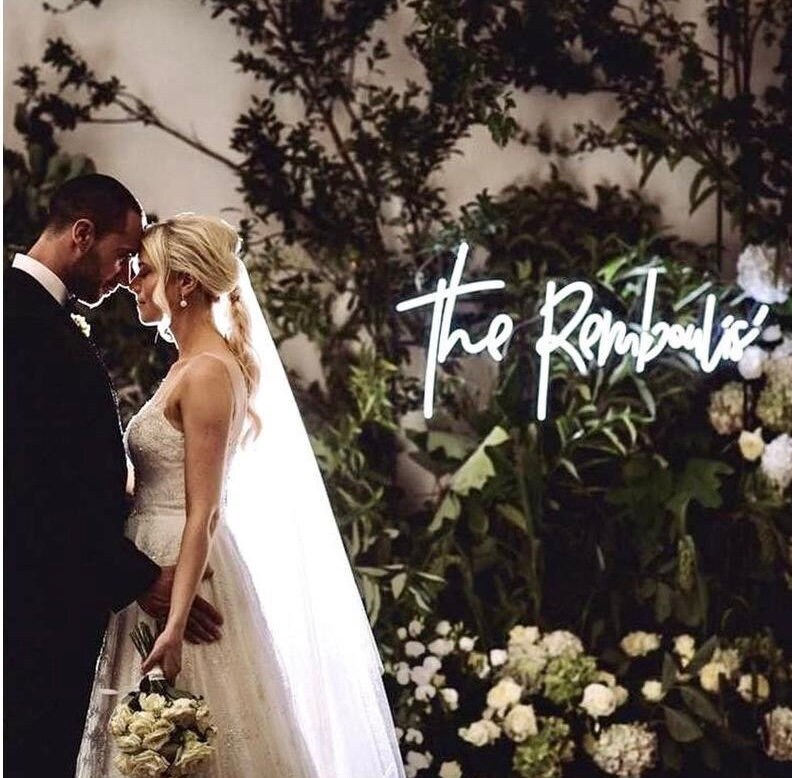 Wedding Neon Sign Led Light Custom Neon Sign Decoration - Etsy