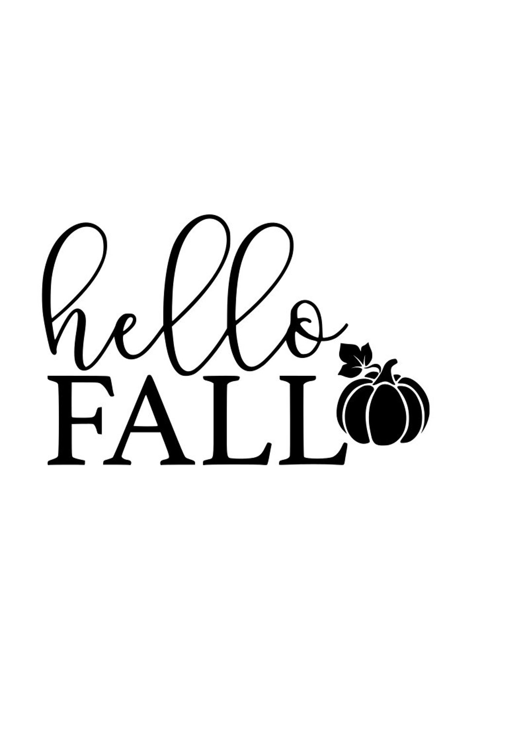 Hello Fall Svg Fall Svg Welcome Svg Autumn Svg Etsy