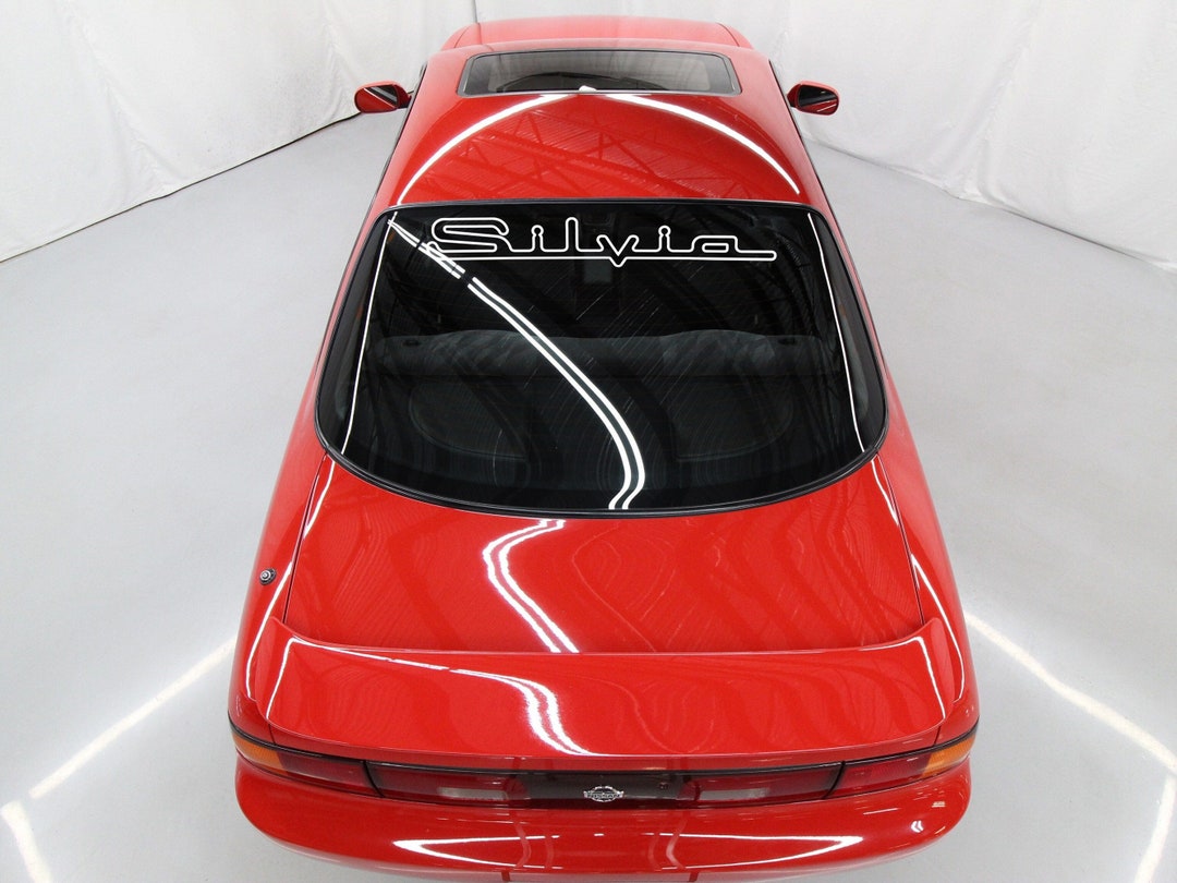 S13 S14 Silvia Rear Outline Window Decal - Etsy
