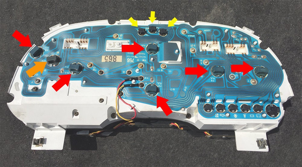 Z32 Cluster LED Kit - Etsy