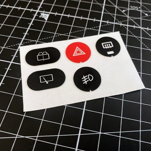 S13 Vinyl Button Decals - Etsy