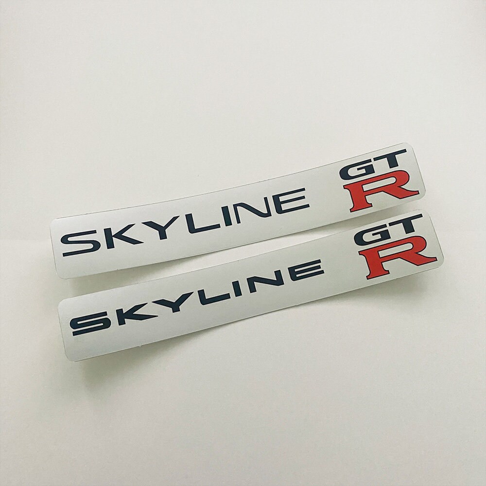 R32 R33 R34 GTR Skyline Strut Bar Label - Etsy
