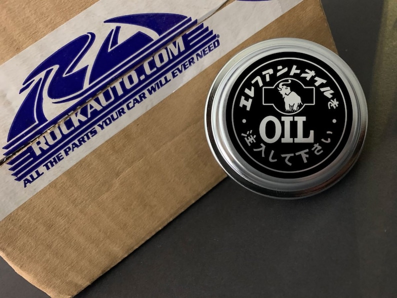 Oil Cap Label for Datsun 510, Fairlady Roadster, Skyline Hakosuka GT-R ...