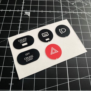 S13 Vinyl Button Decals - Etsy