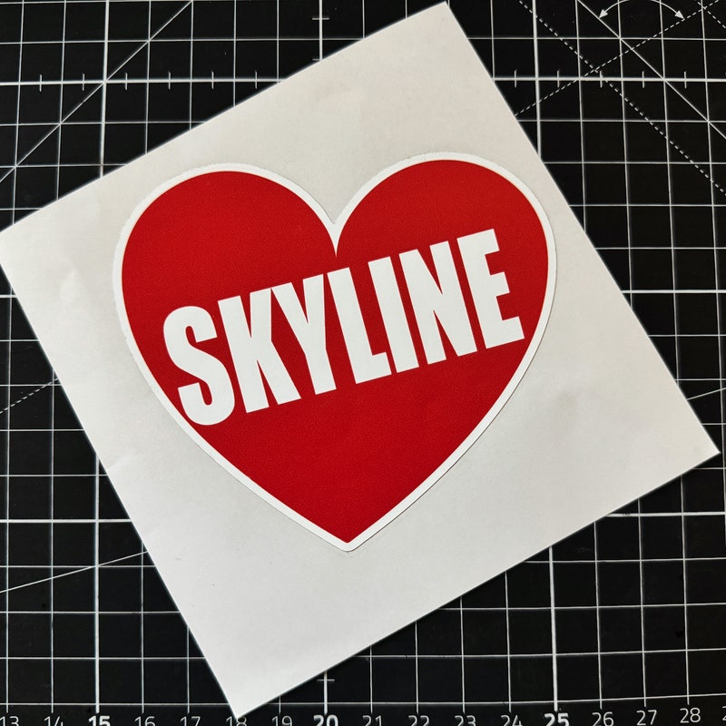 Skyline Decal - Etsy