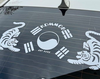 JDM With Kanji Lettering Side A Pillar Windshield Banner Decal ...