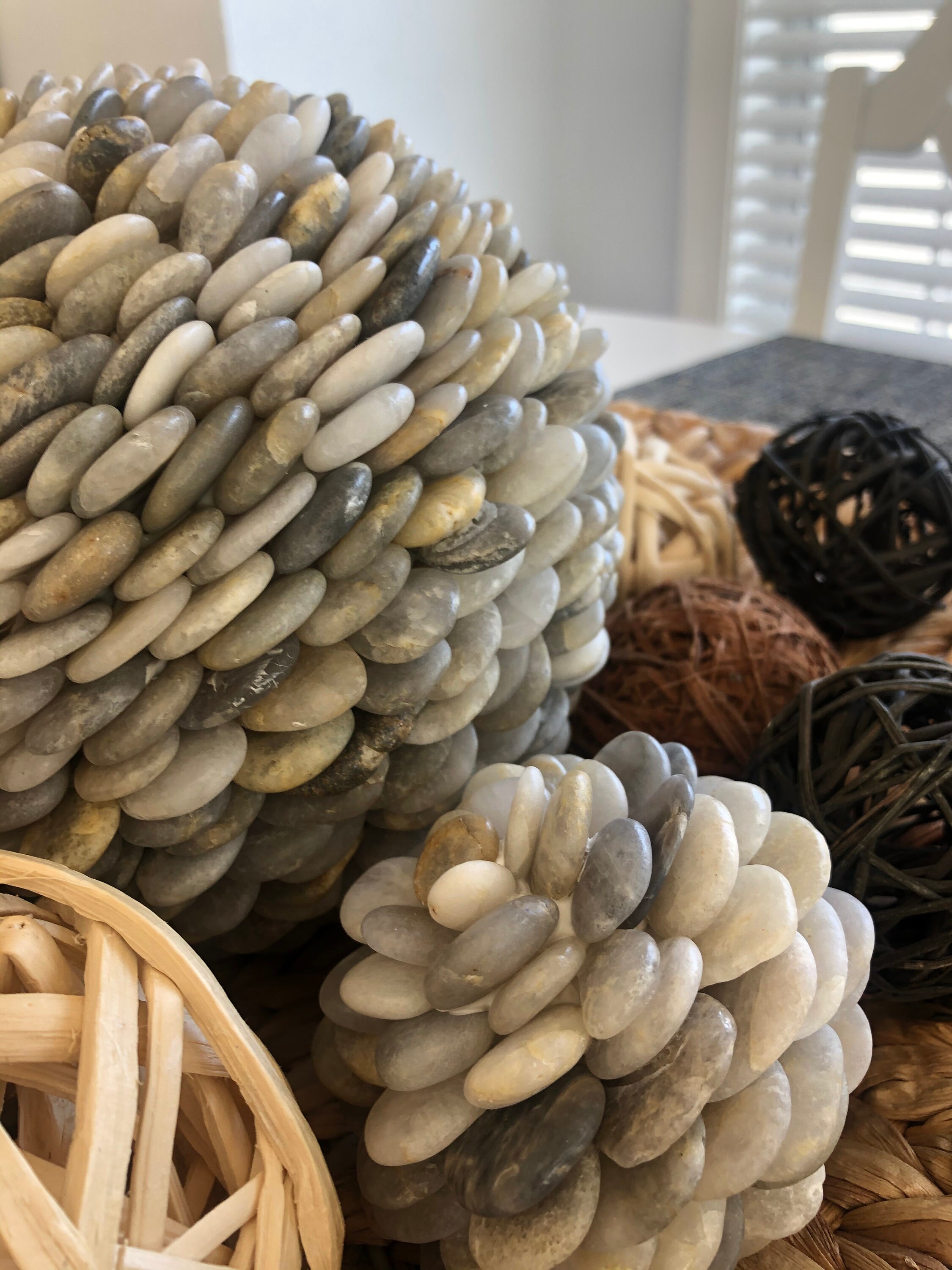 Small Orbs Set of 3 Indoor Small Decorative One-of-a-kind | Etsy